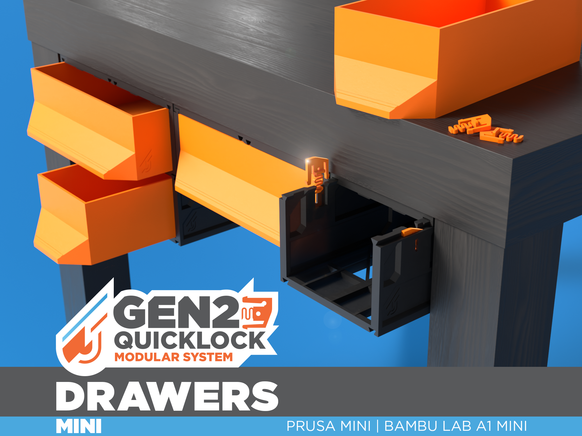 GEN2 Drawers - Mini par Jerrari | Téléchargez gratuitement un modèle ...