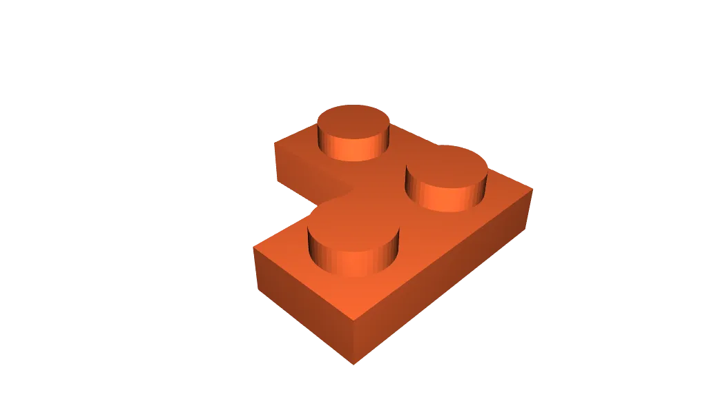 LEGO 2x2 Corner by Aero | Download free STL model | Printables.com