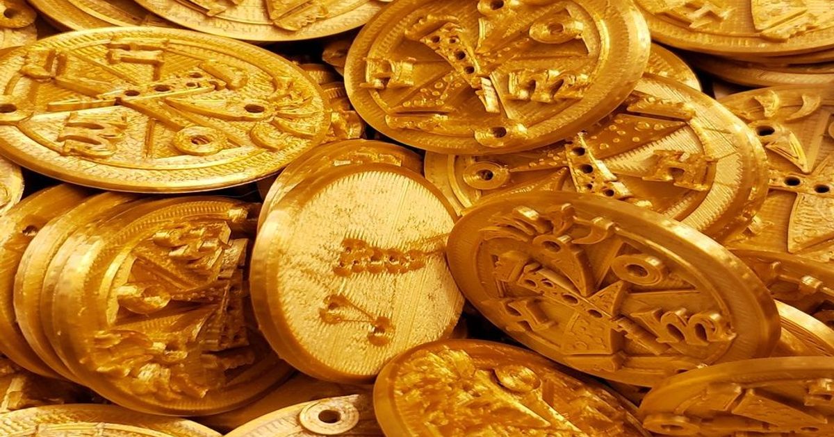 Happy Mutant Maker Coin by electronlove | Download free STL model ...