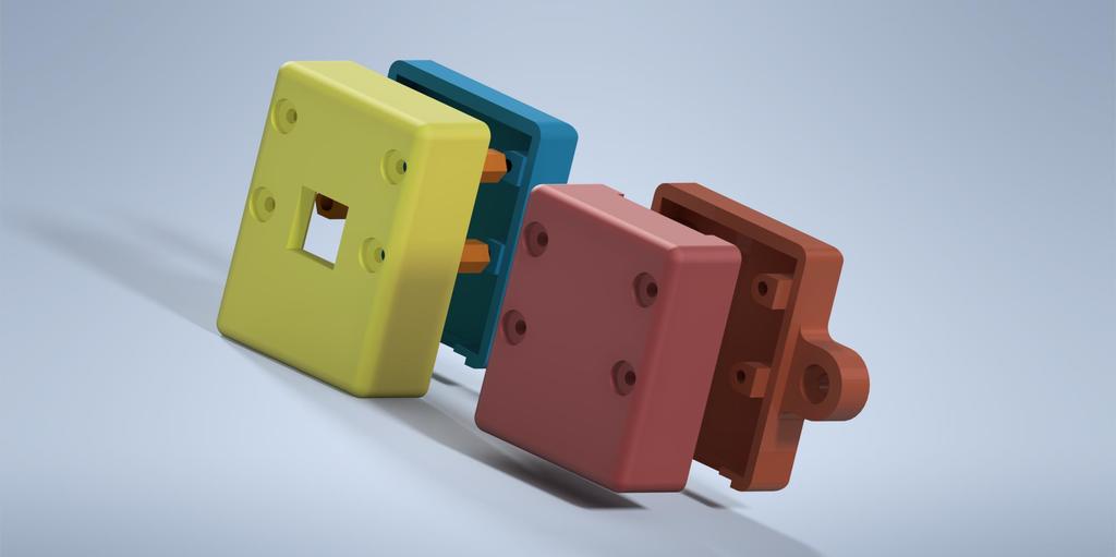 Raspberry Pi Camera V2 HDMI Case by electronlove | Download free STL ...