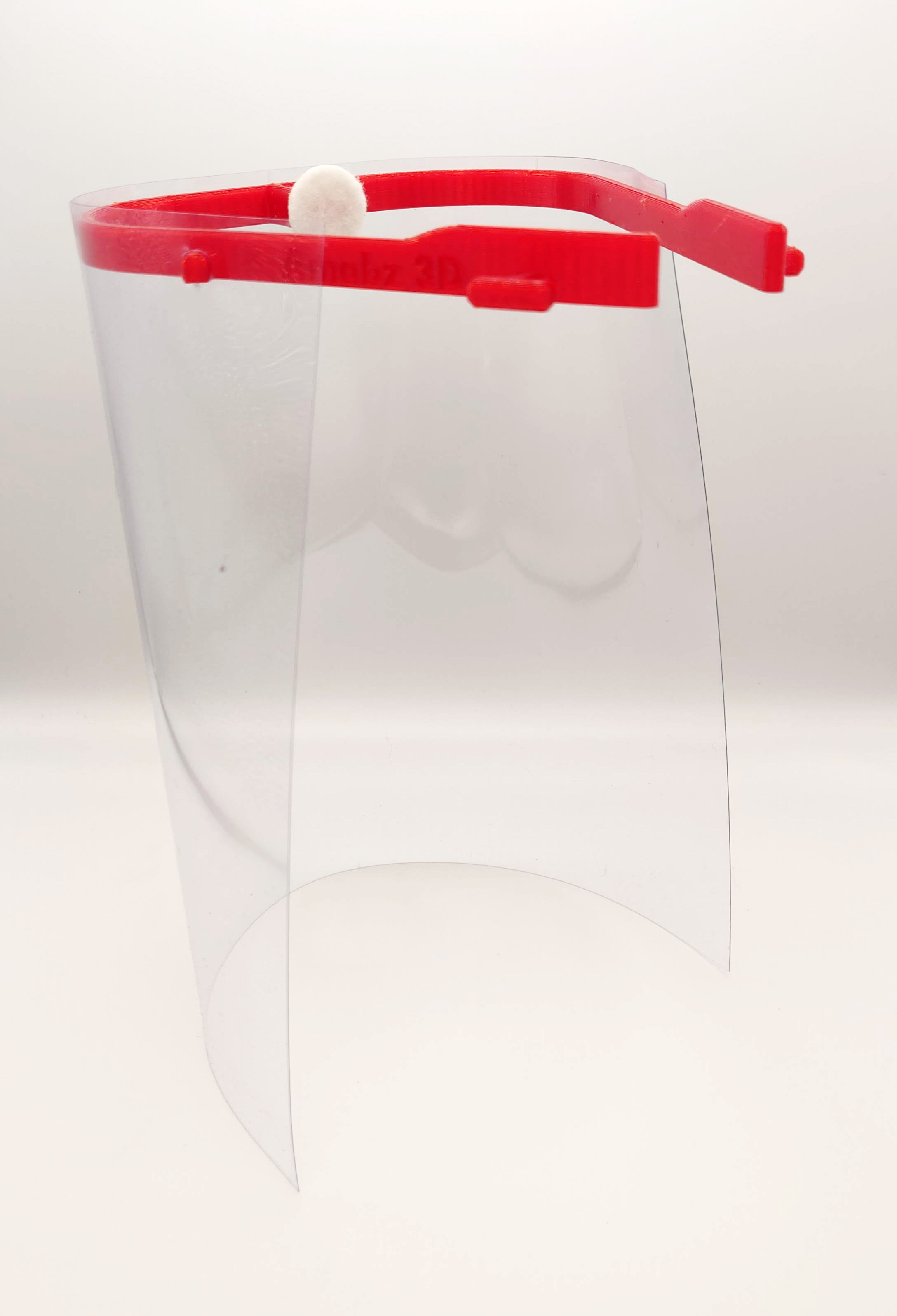 Face Shield Visor using A4 transparent sheet by Amabz 3D | Download ...