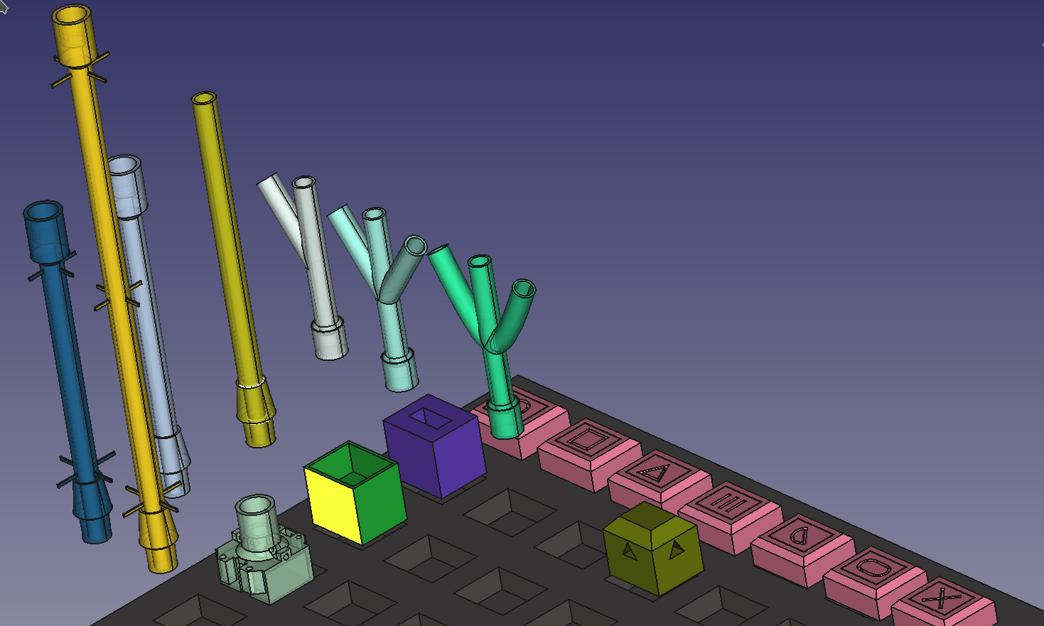 Reconfigurable Portable 3D Pinball Thing by Mark Makies | Download free ...