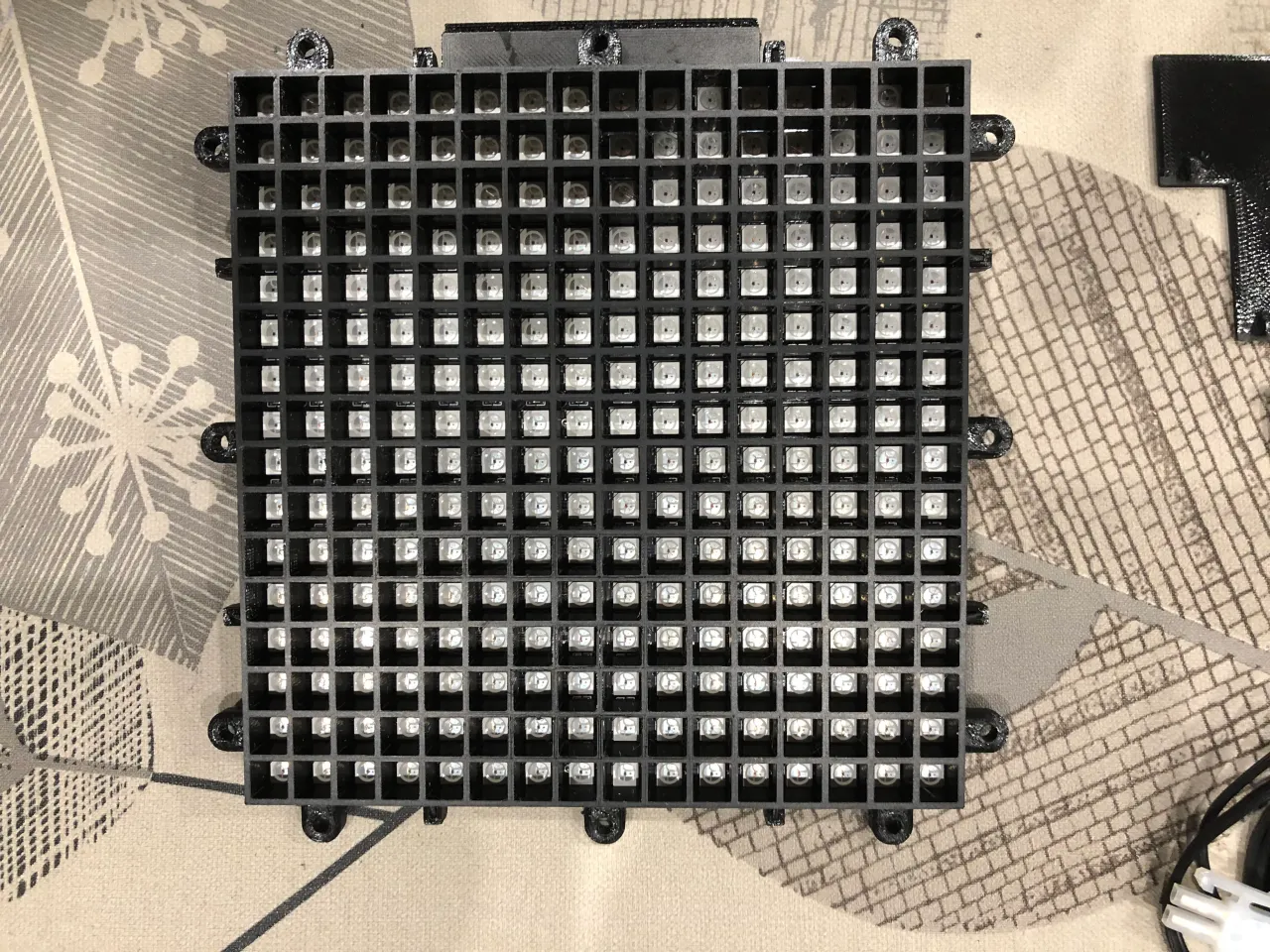 Pixel Art with 64 LED Matrix WS2812B by Regis | Download free STL model ...
