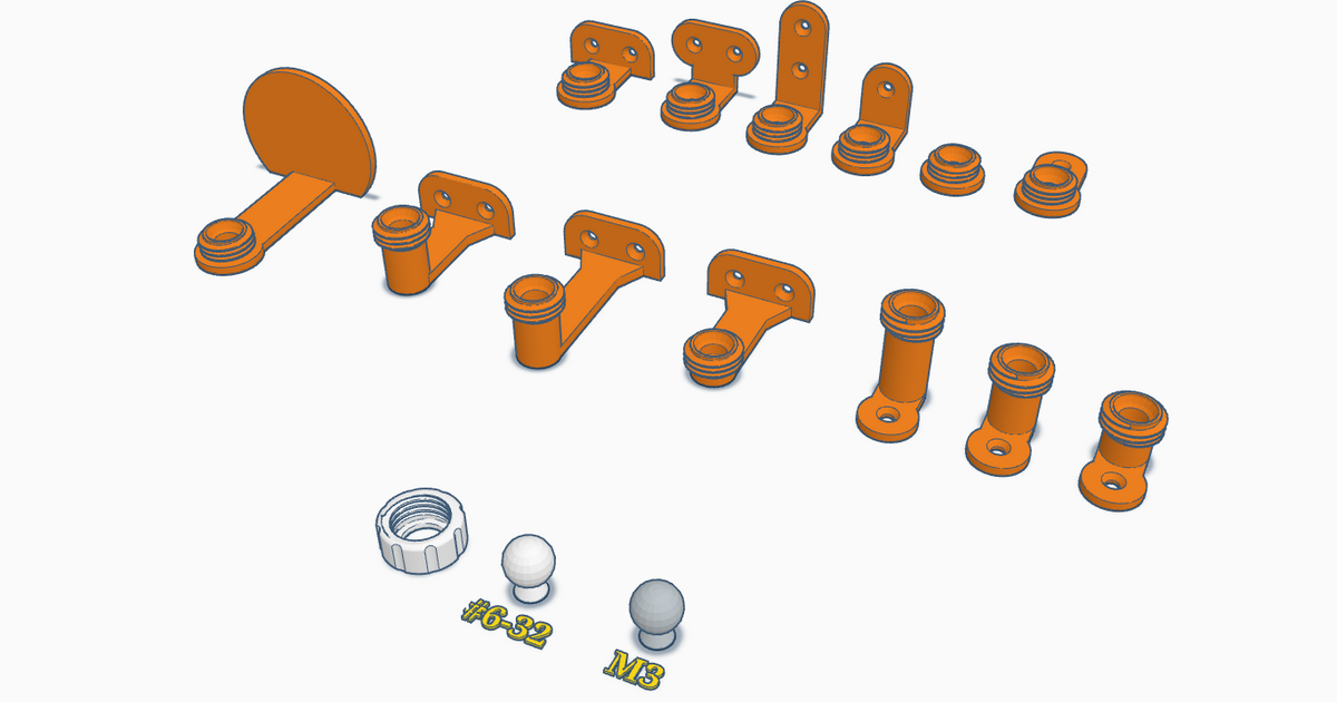 Mount Kit by Evis Home Lab | Download free STL model | Printables.com