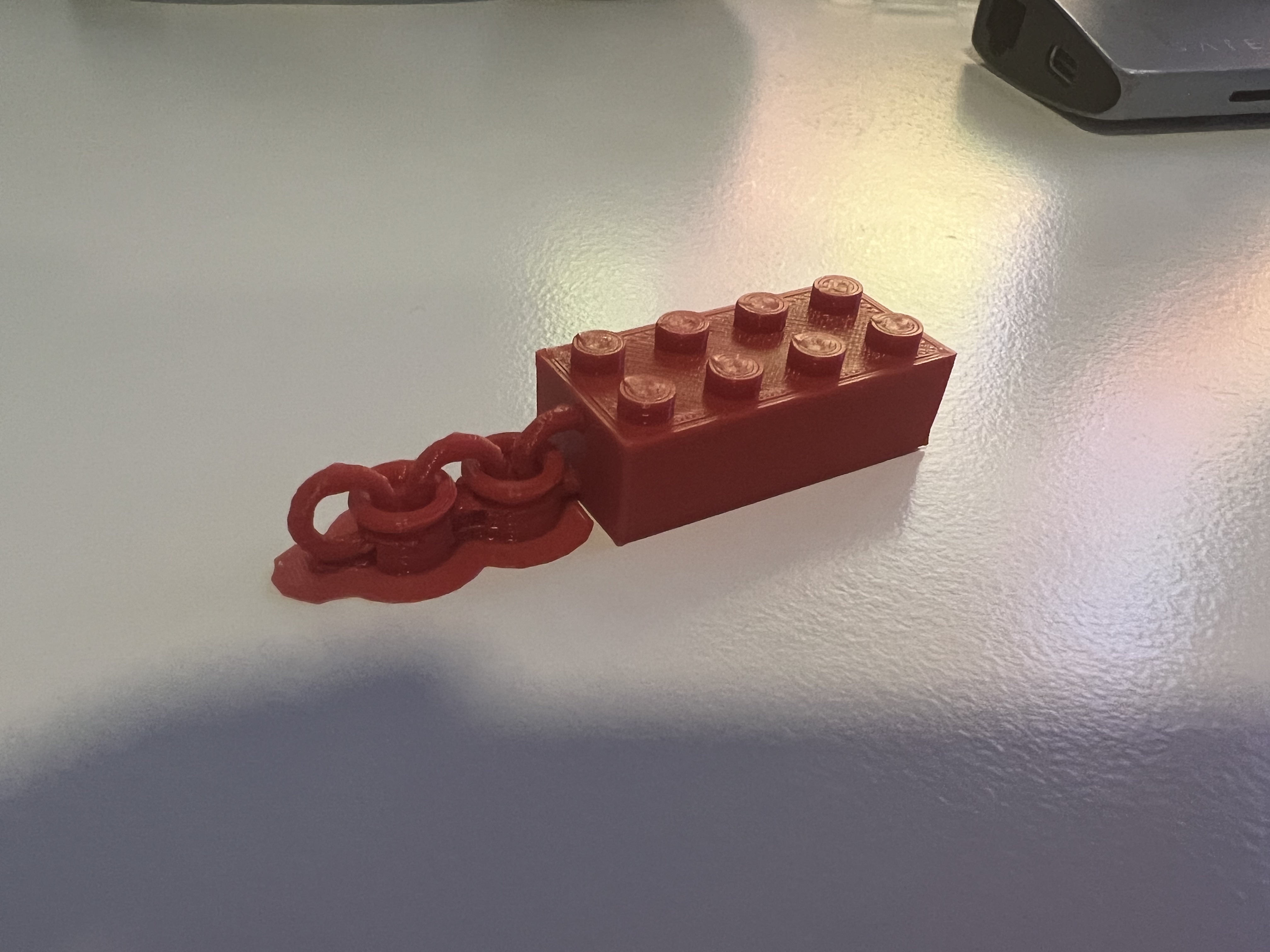 Lego-compatible keychain by Adrian | Download free STL model ...