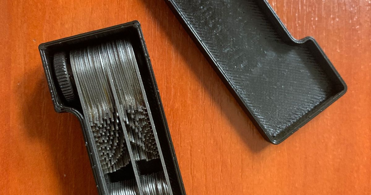 Thread Gauge Box By Német István Download Free Stl Model