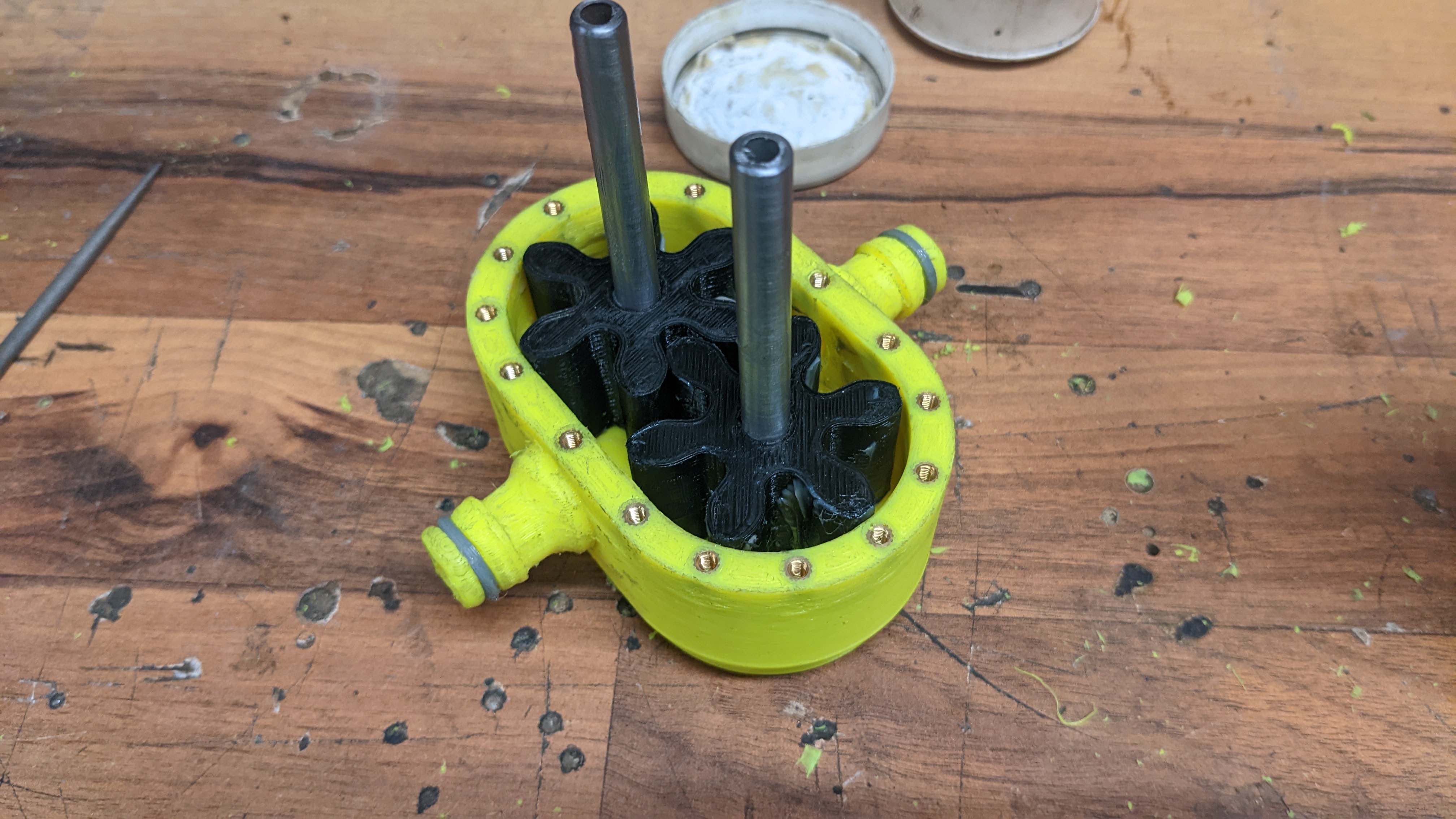Drill gear pump by Ralf Hörhager | Download free STL model | Printables.com