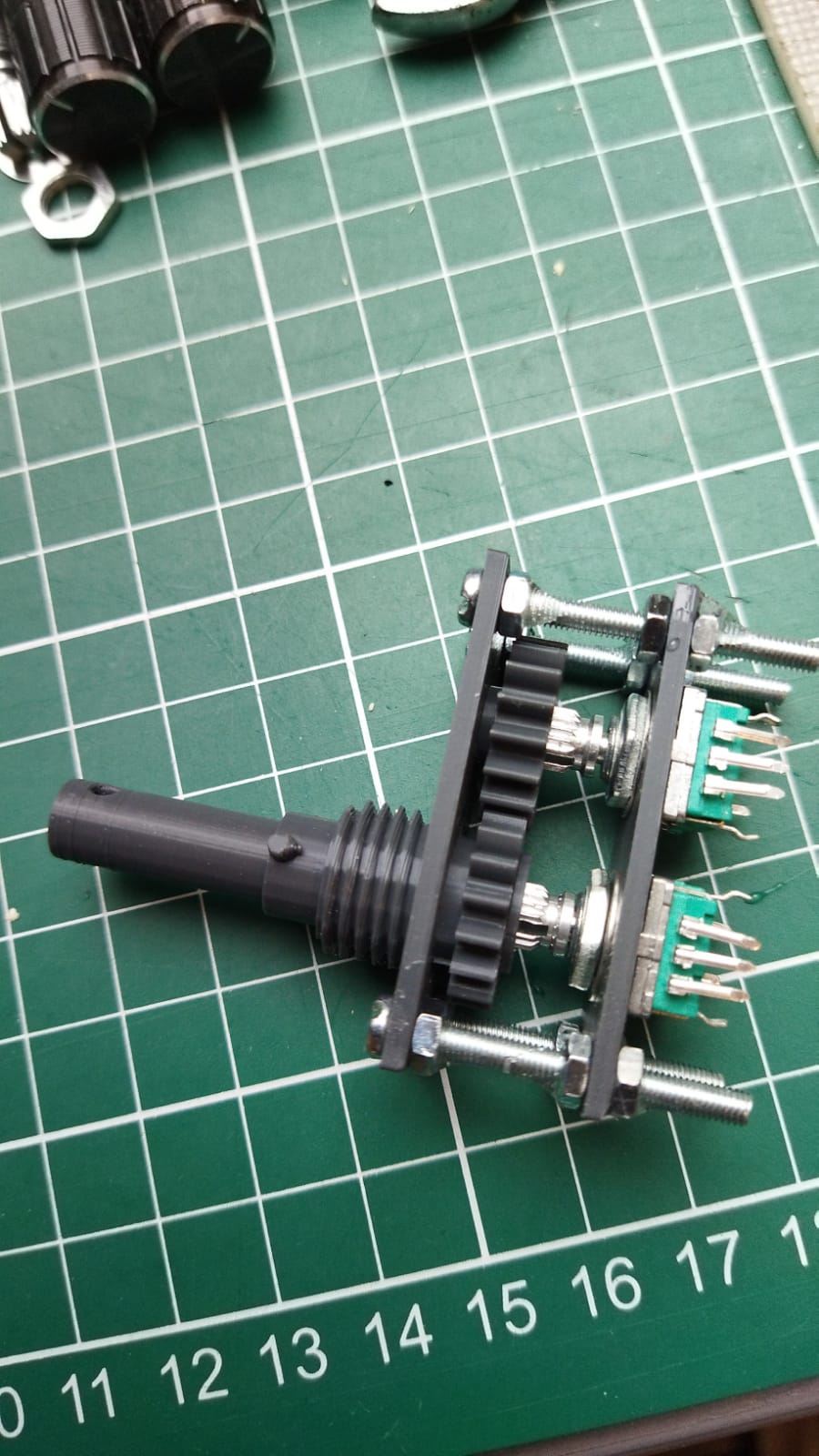 Dual Concentric Rotary Encoder With Push Button By Vcom Download Free