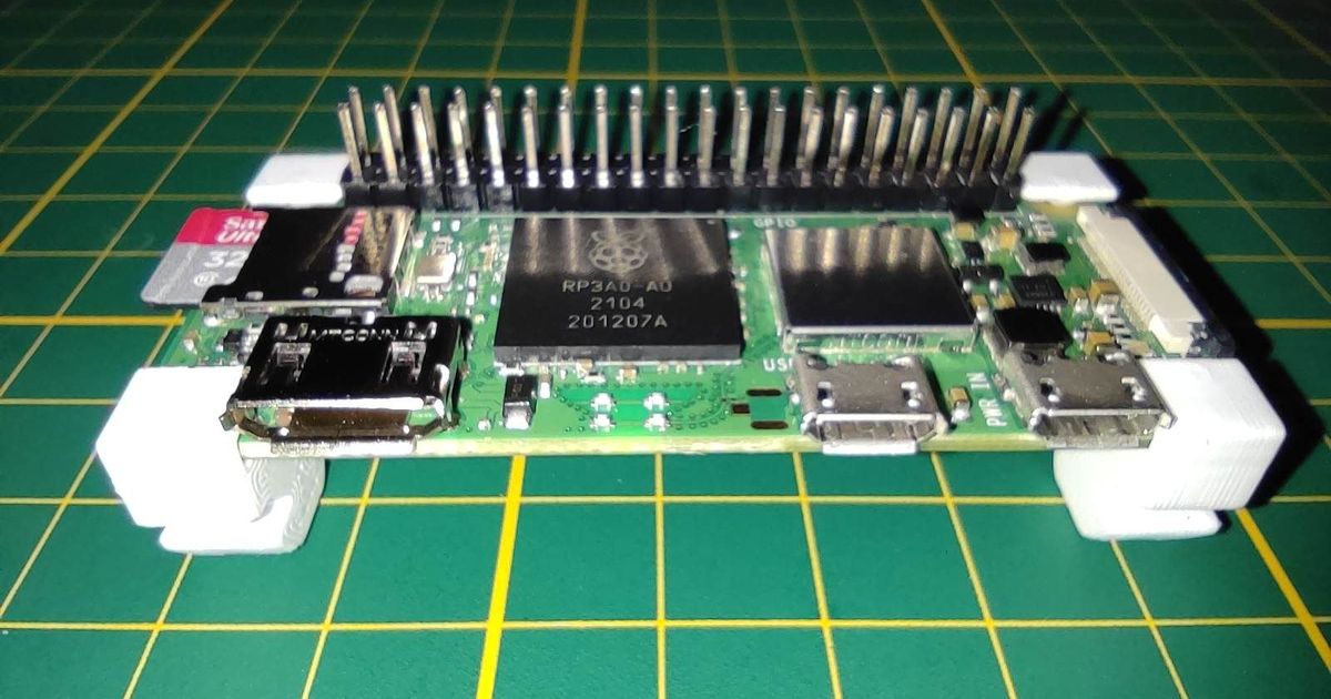 Raspberry Pi (3,4, zero (2W)) 4040 / 4020 extrusion clip by Vcom ...