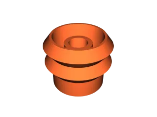 Audi horn knob by Fischi | Download free STL model | Printables.com