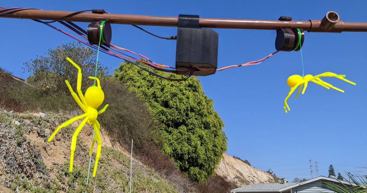 Spider Stepper 2 Housing for Pi 2040 (aka Raspberry Pi Pico) by ewr2san ...