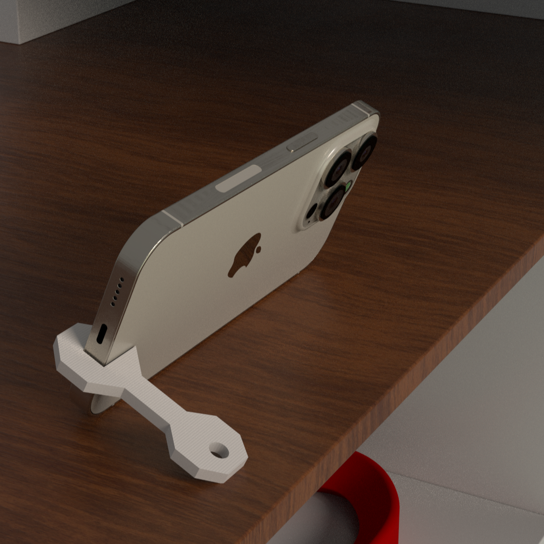 Smartphone Stand (Key Shaped) by 3DPrintCraft | Download free STL model ...