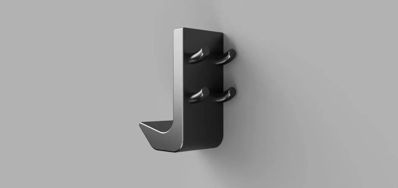 1.5 inch hook for pegboard by Pop Up Learning Labs | Download free STL model | Printables.com