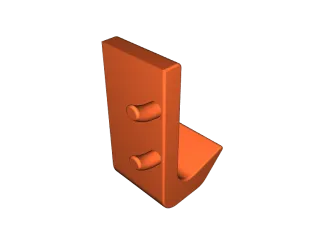 1.5 inch hook for pegboard by Pop Up Learning Labs | Download free STL model | Printables.com