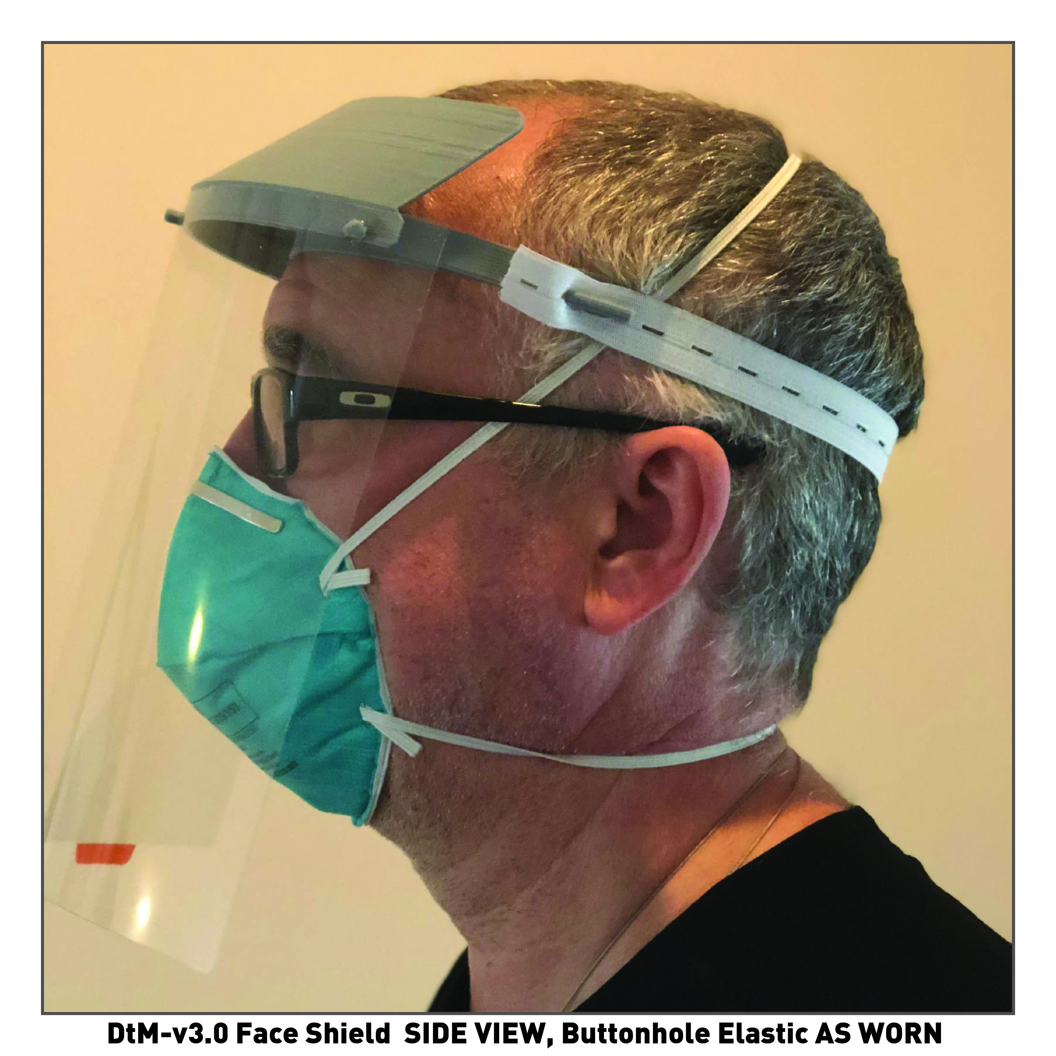 DtM-v3.0 Face Shield PPE for COVID-19, Remix of Prusa RC2 by Timothy ...