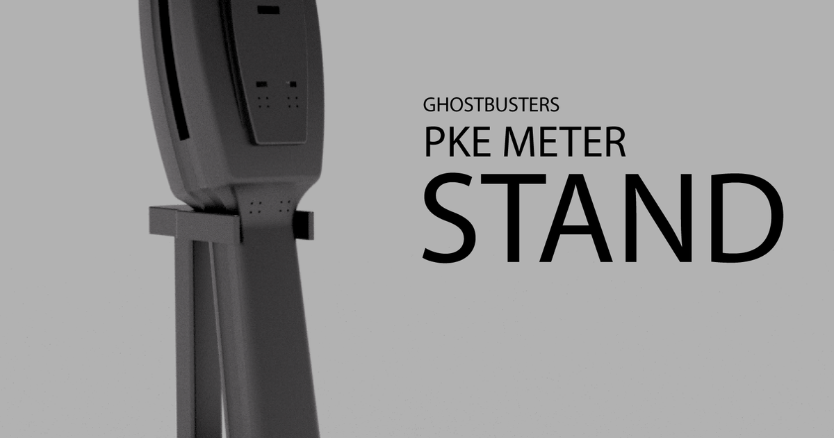 Ghostbusters PKE Meter - Stand by ImperialWalker | Download free STL ...