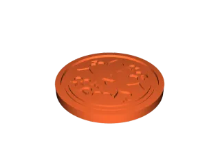 Dealer Button by Kevin Micallef | Download free STL model | Printables.com