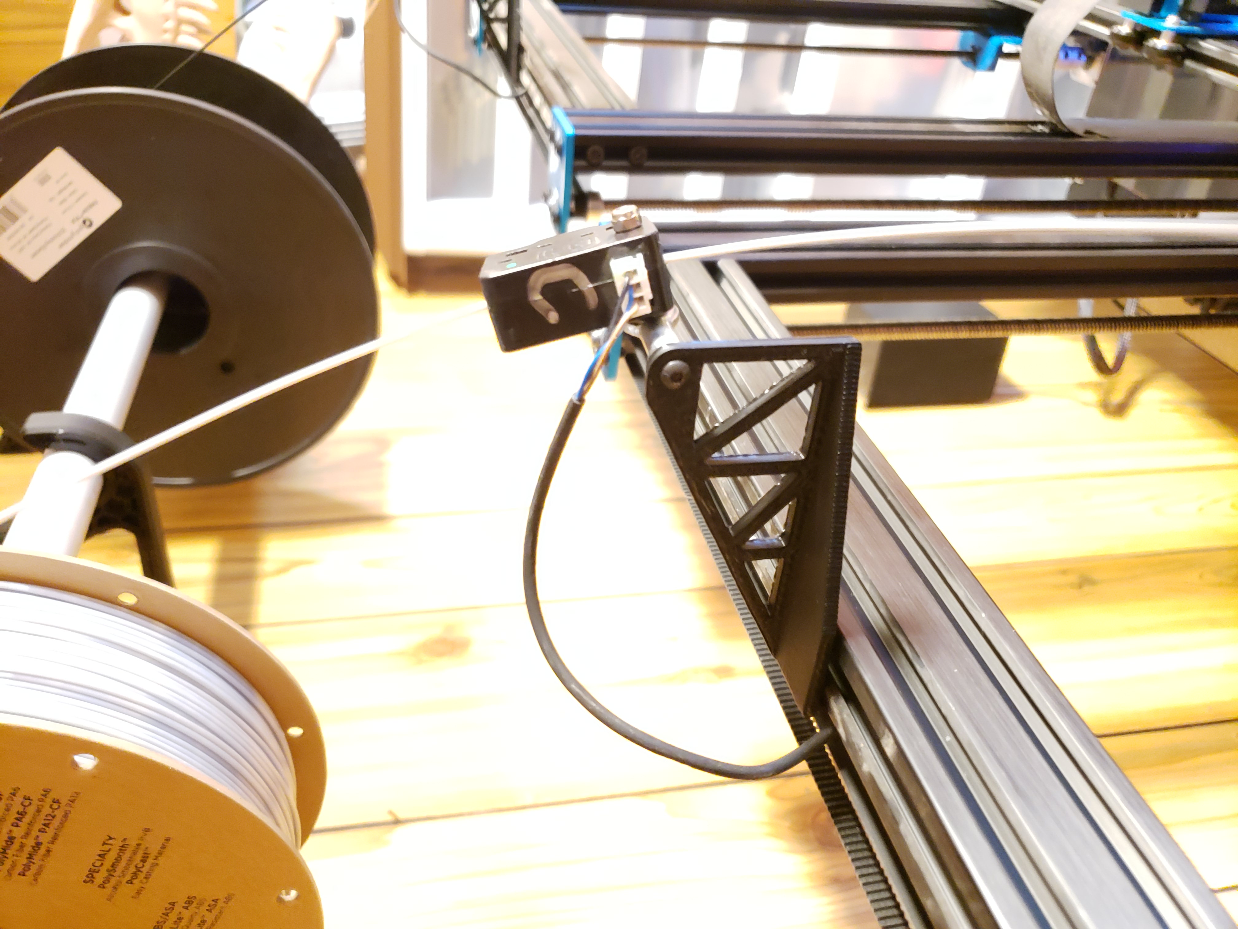 Filament Runout Sensor Mount for Artillery Sidewinder X1 by Adamantium ...