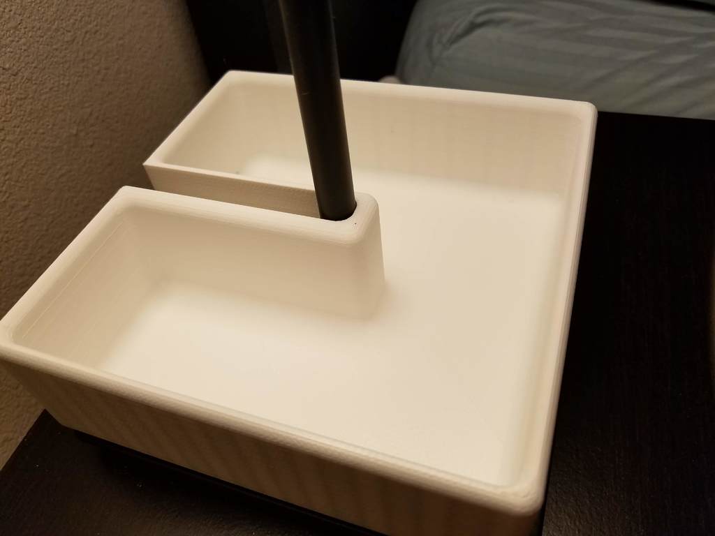 Night Stand Box for Hemma Ikea Lamp Improved by k7n | Download free STL ...