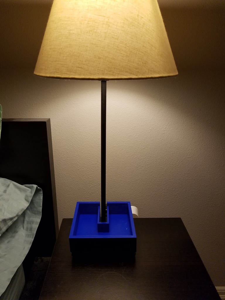 Night Stand Box for Hemma Ikea Lamp by k7n | Download free STL model ...