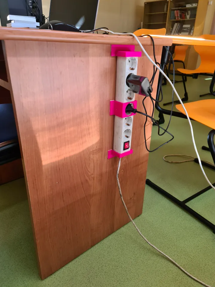Extension power cord holder by Muse sriuboj | Download free STL model ...