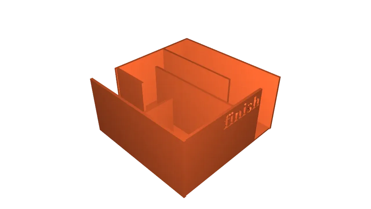 simple hamster maze by Max Phipps | Download free STL model ...