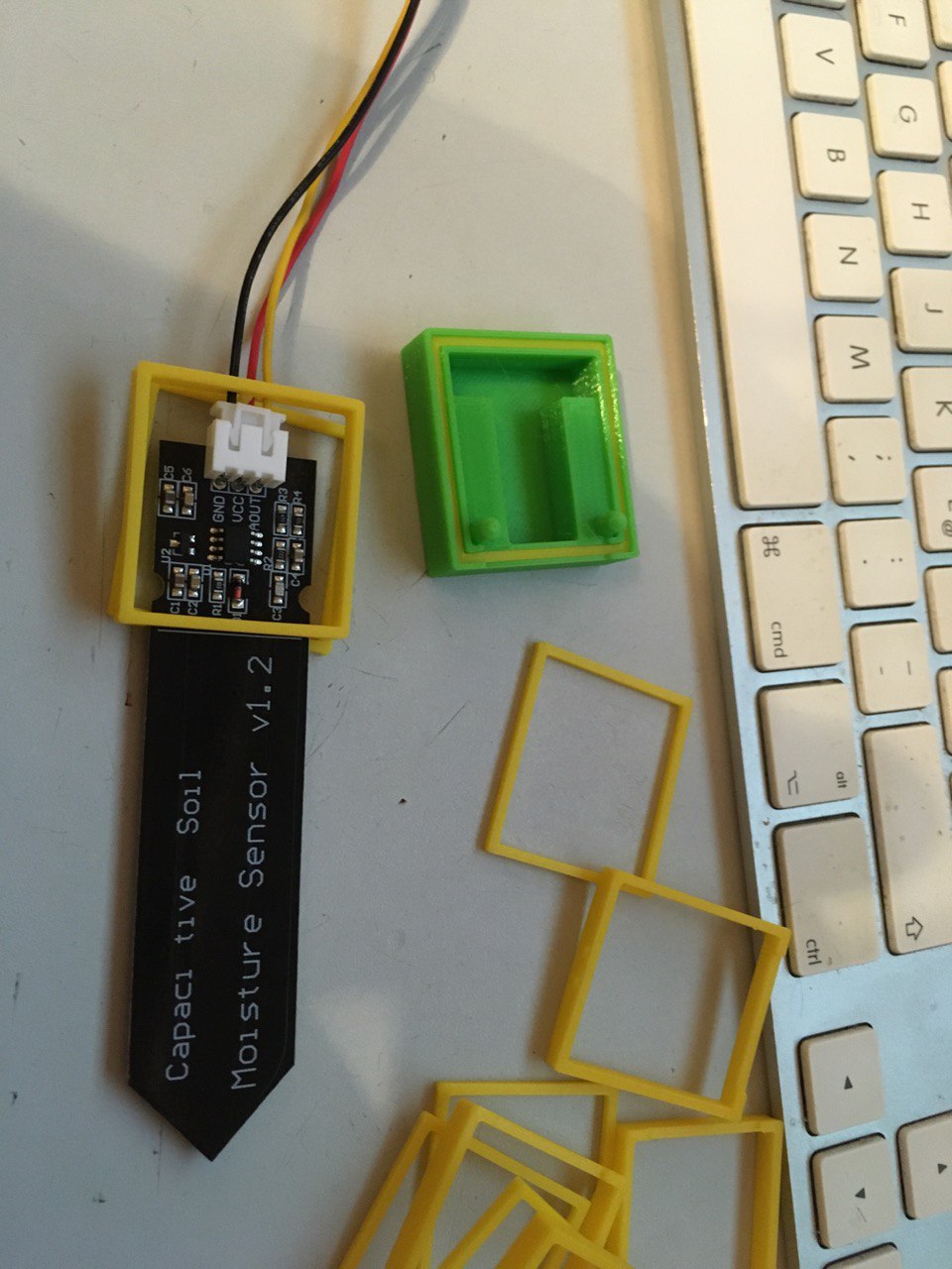 Capacitive Soil Moisture Sensor V1.2 case waterproof by danielkrah ...