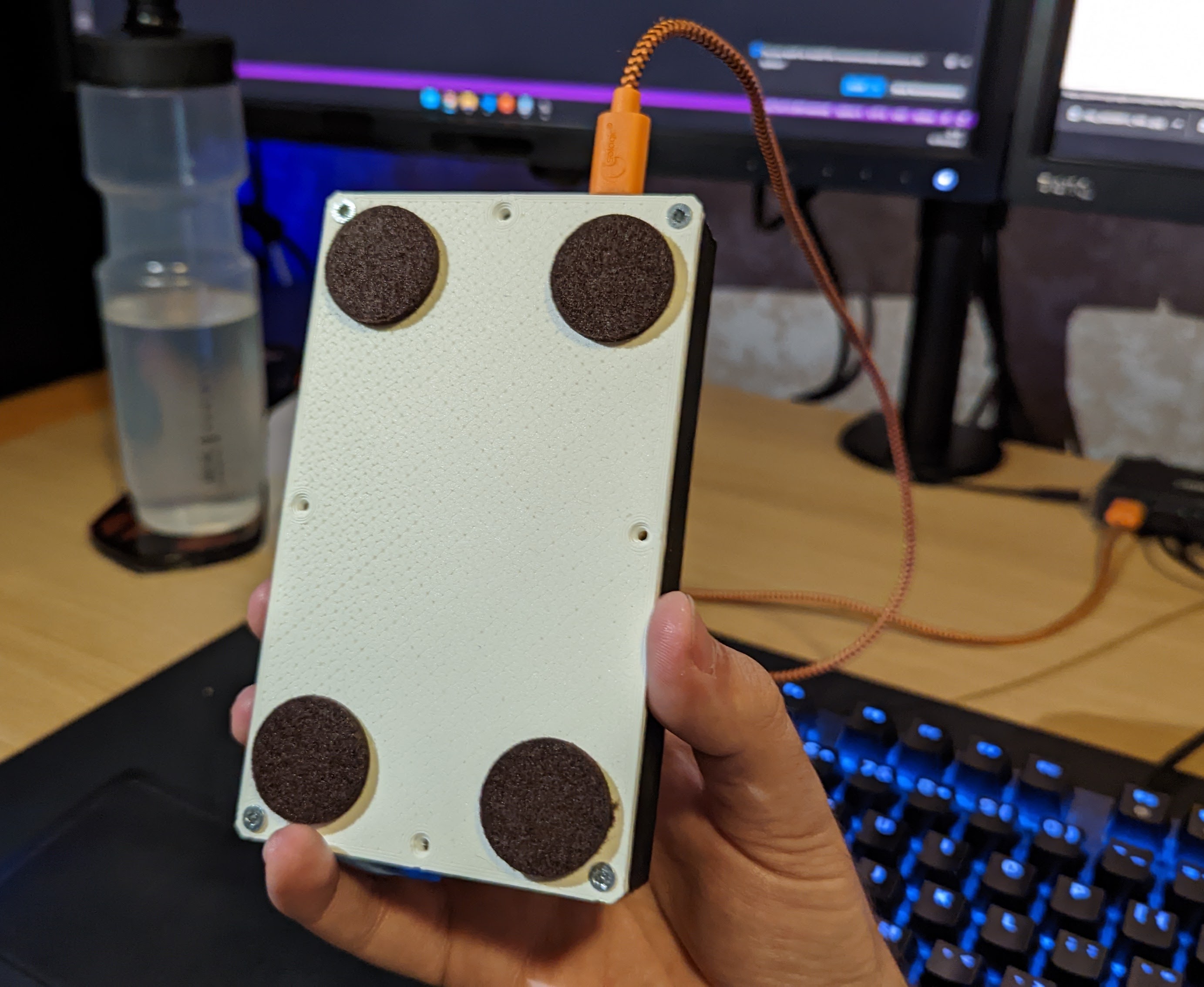 6 x 4 Macro pad with Number keys for RPi Pico by SanderG | Download ...
