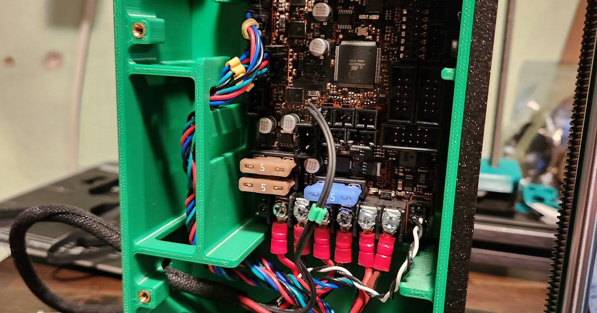 Big Einsy with inserts, vertical exit, plug and play, and psu cable ...