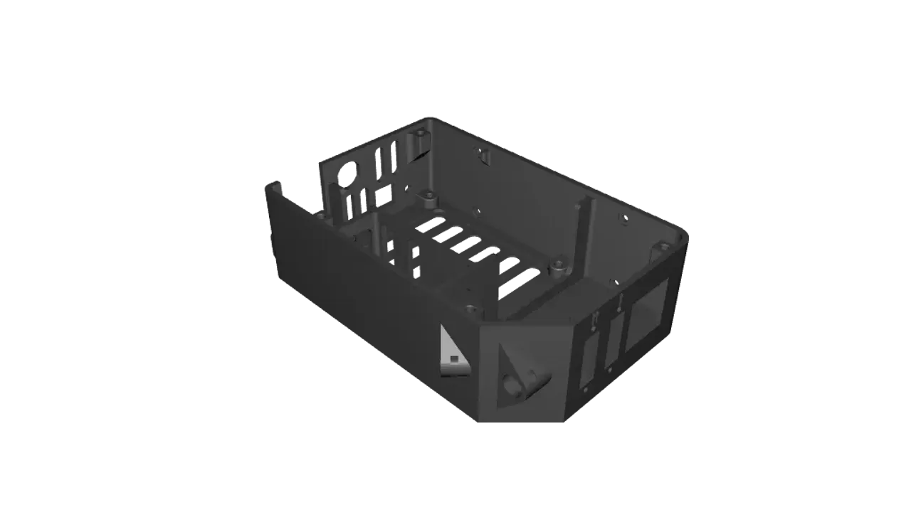 Big Einsy with inserts, vertical exit, plug and play, and psu cable ...