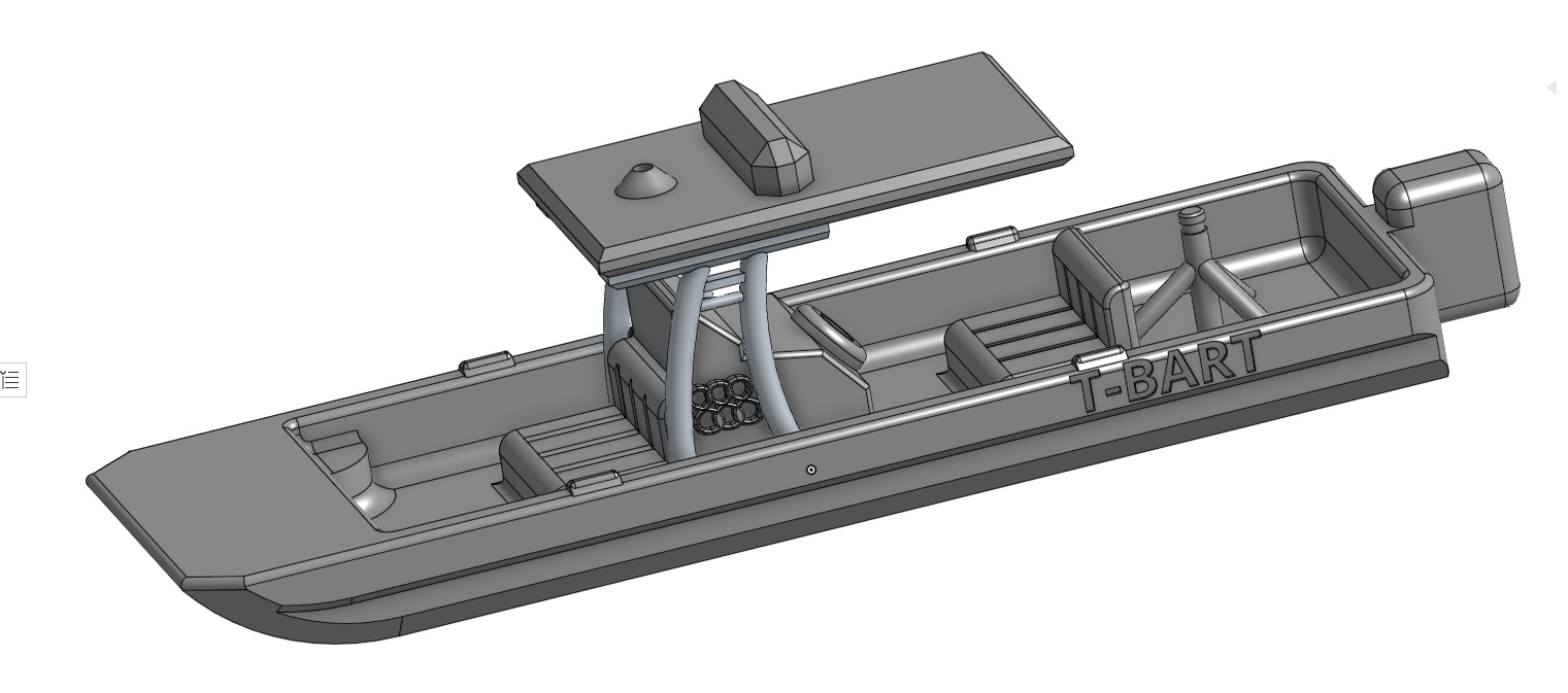 Rescue Tow Boat by cclontz | Download free STL model | Printables.com
