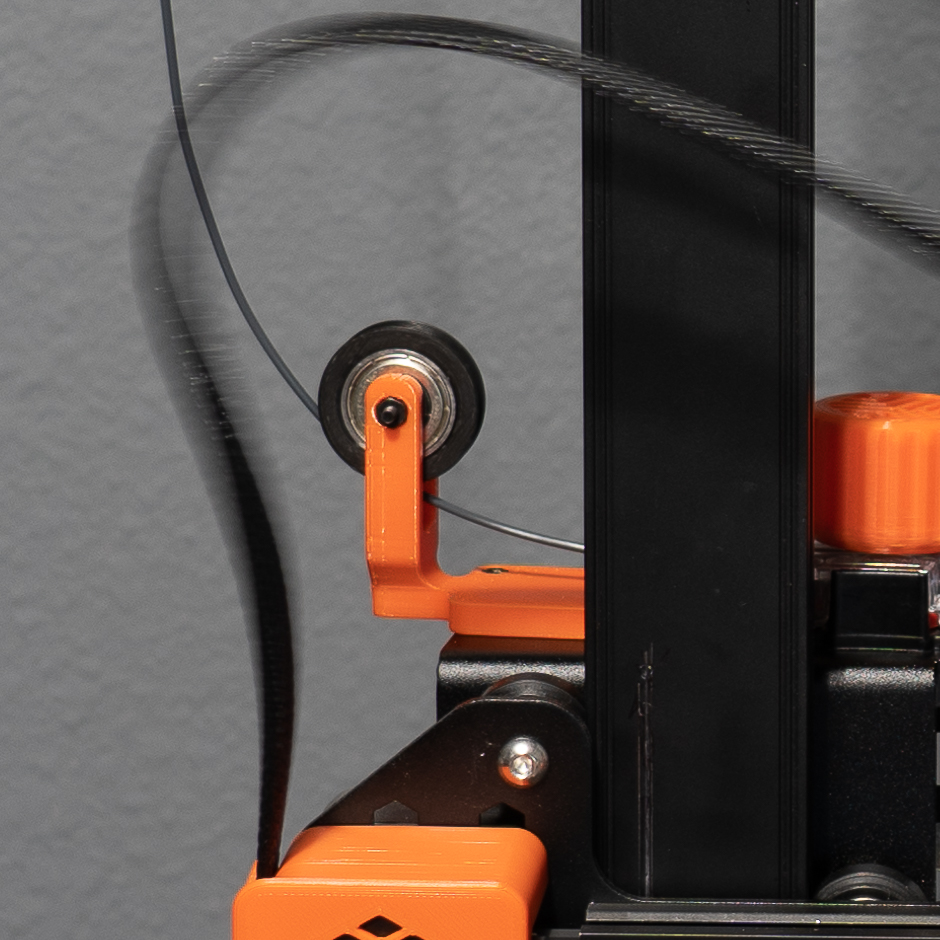 CR-6 SE Filament Roller Guide by sonnyc | Download free STL model ...