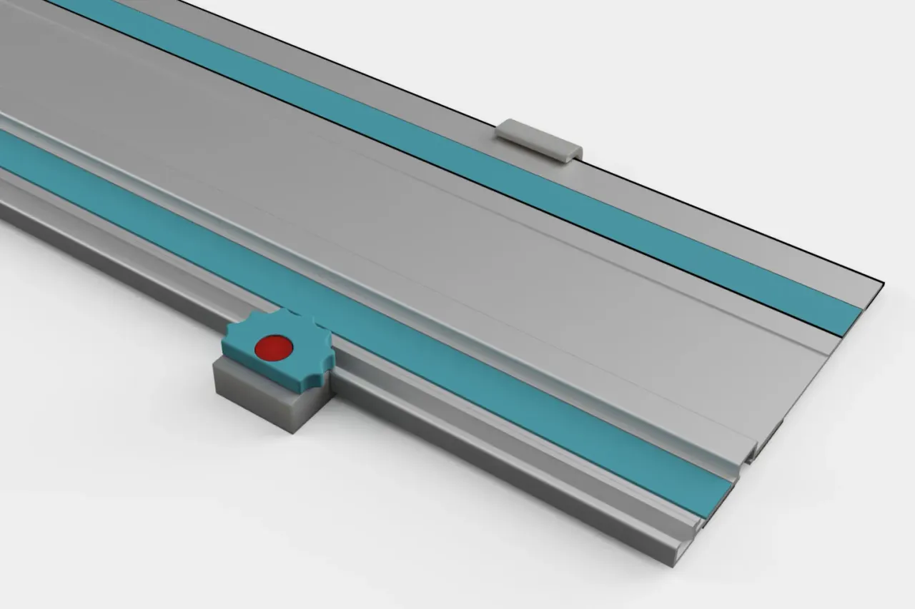 Track Saw Guide Rail Rack by JeremyKMac | Download free STL model ...