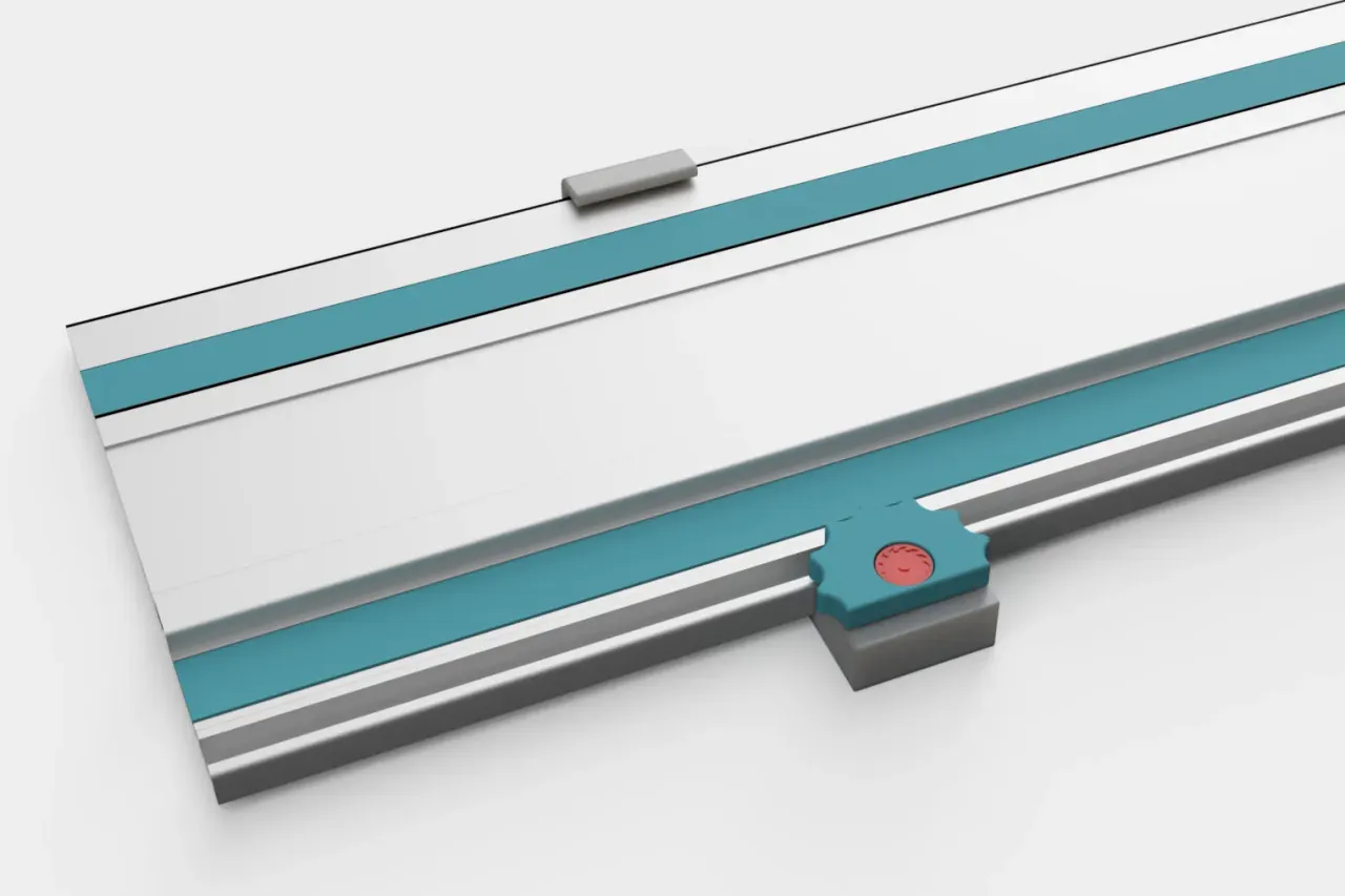 Track Saw Guide Rail Rack by JeremyKMac | Download free STL model ...