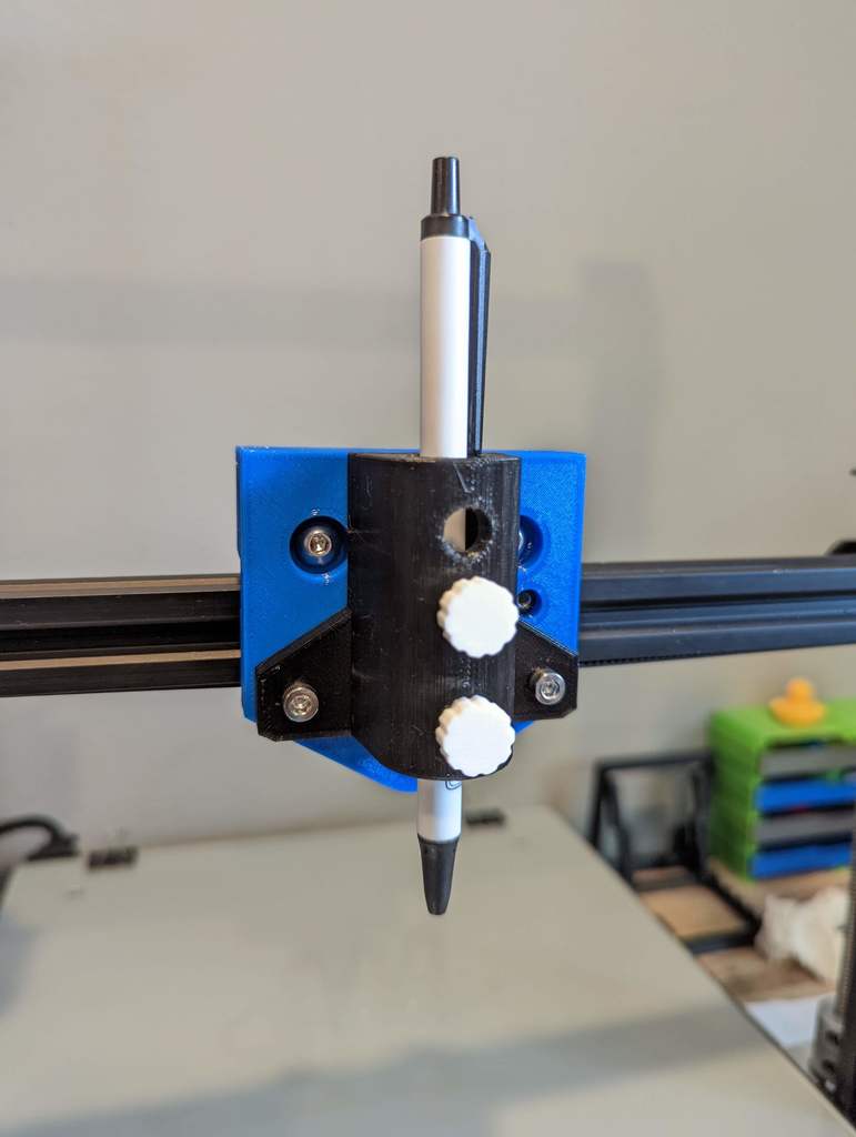 Ender / CR-10 Modular Pen Mount by WCTT | Download free STL model ...