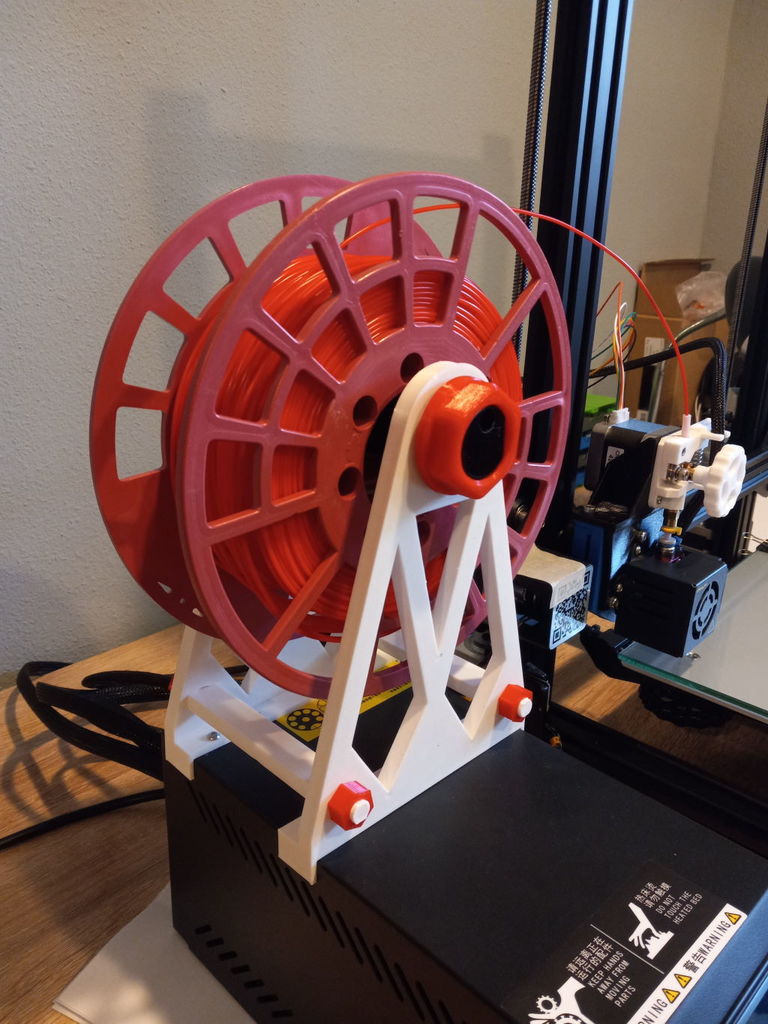 Another CR-10 Spool Holder by WCTT | Download free STL model ...