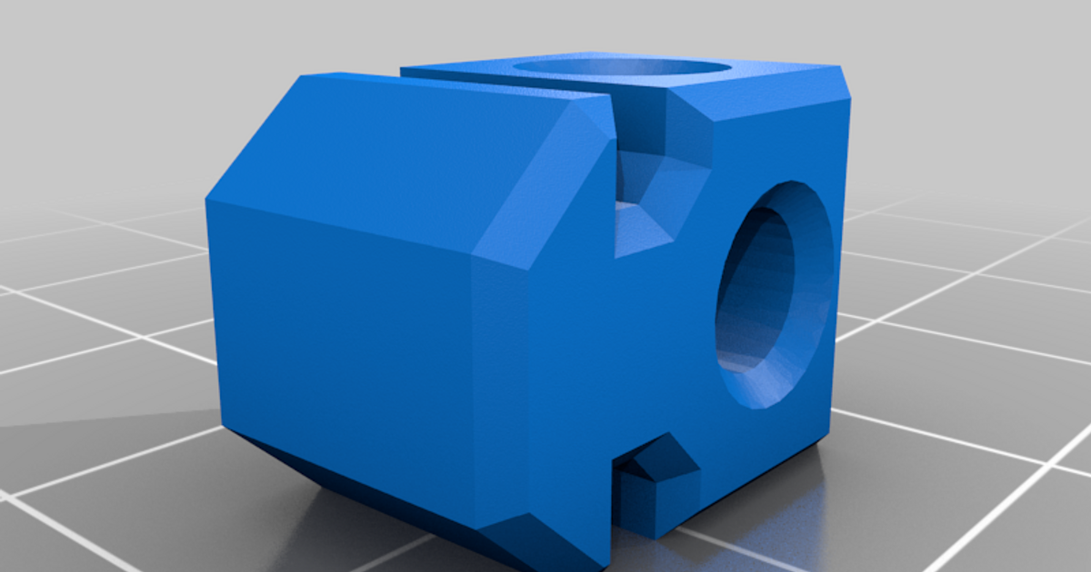 Simple Filament Guide for 2020 Extrusion (Ender-3 / CR-10) by WCTT ...