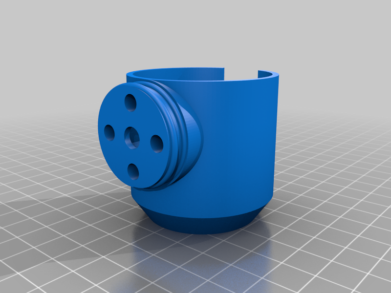 Magnetic Microphone Holder by WCTT | Download free STL model ...