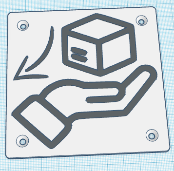 Parcel drop point sign by Heine Sørensen | Download free STL model ...