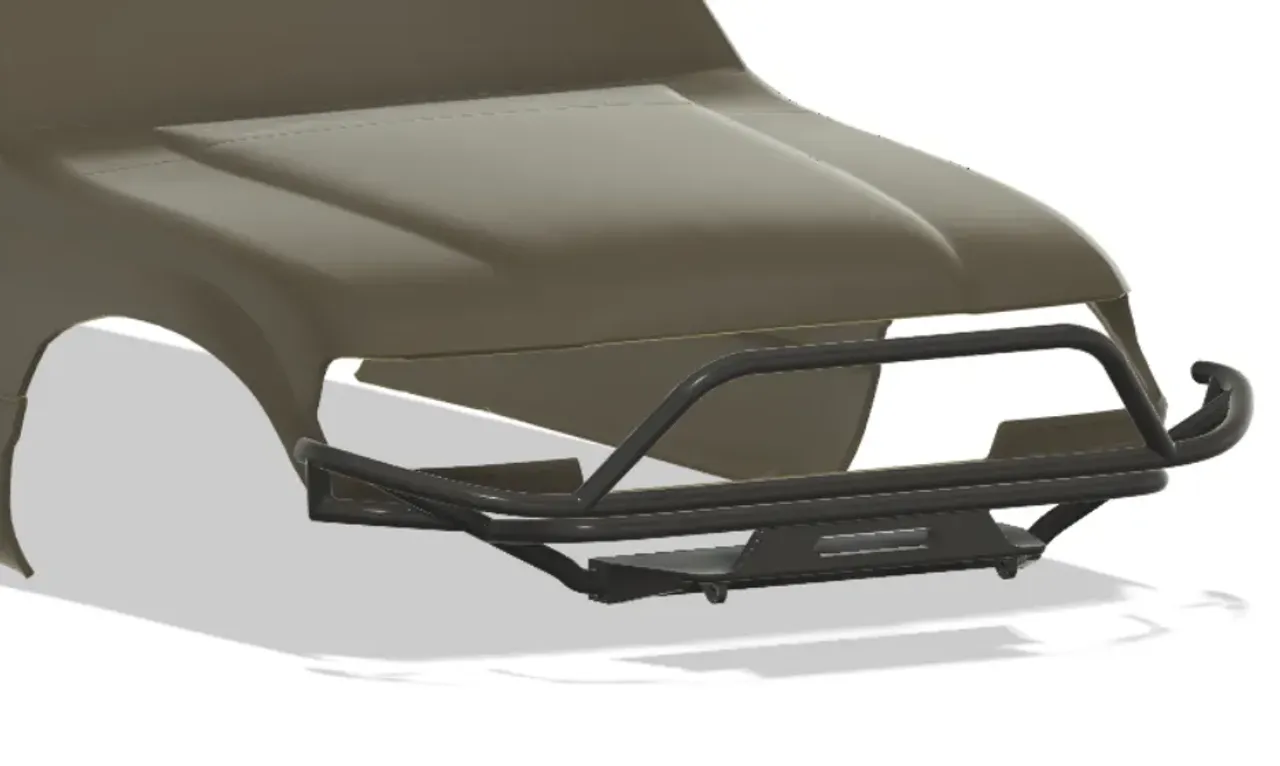 1/10 Scale LC80 Front Tube Bumper by Neily | Download free STL model ...