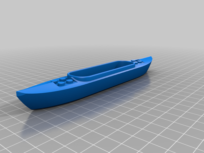 Lego compatible kayak by fermit | Download free STL model | Printables.com