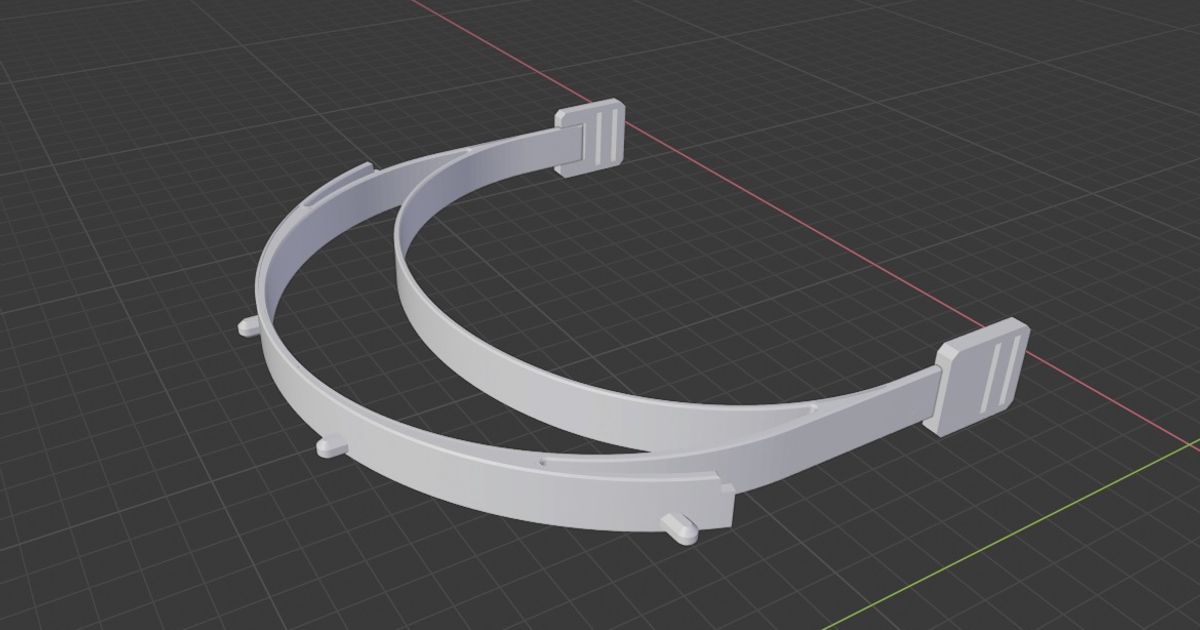 Face shield by TheFilipJ | Download free STL model | Printables.com