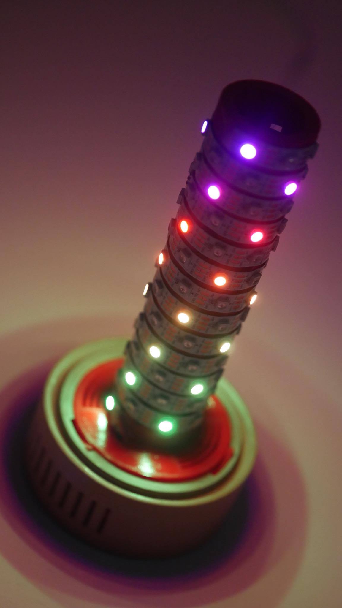 LED Mood Lamp by 3DMakerNoob | Download free STL model | Printables.com