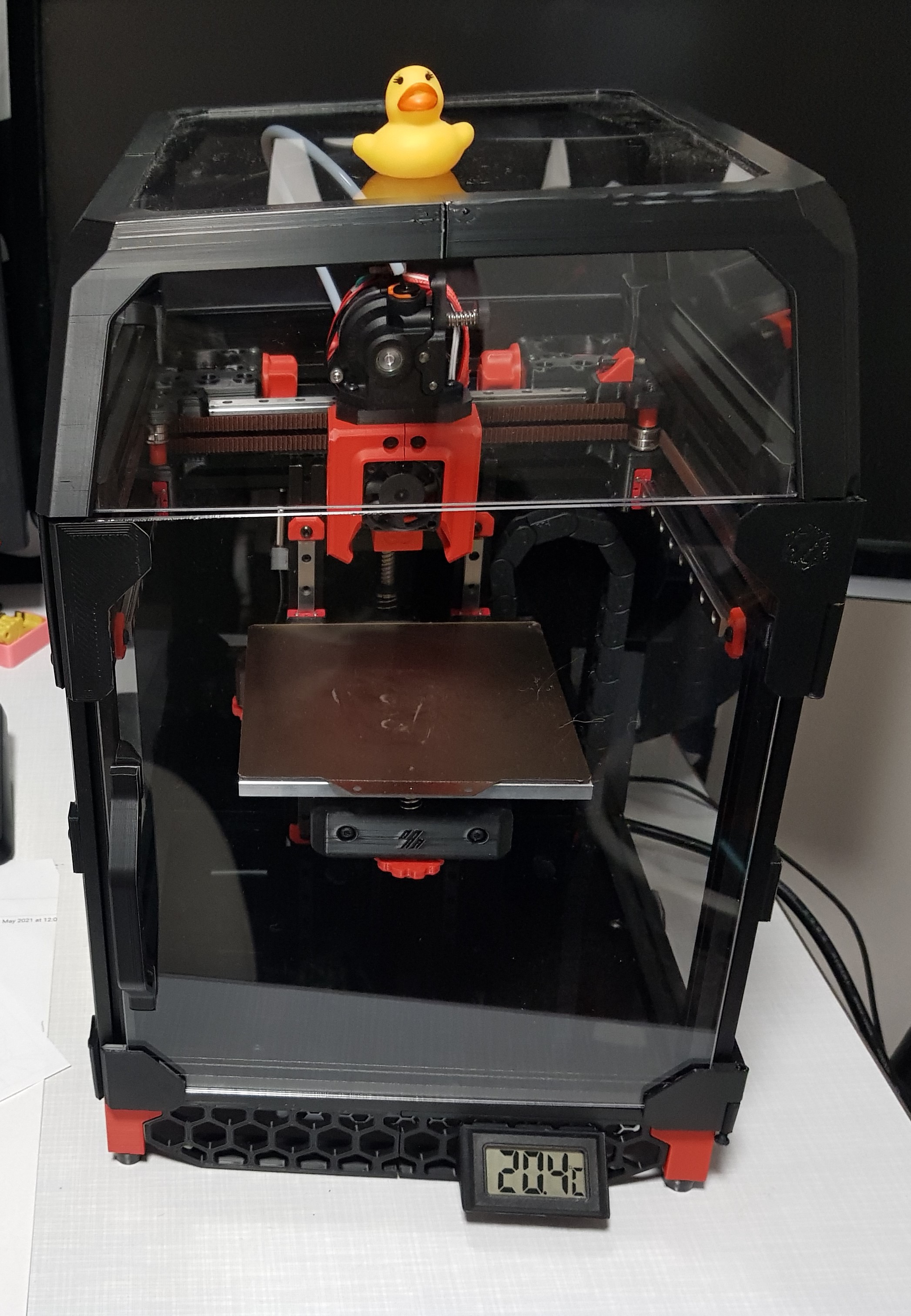 Voron 0.1 Temperature Display by Maker Mike | Download free STL model ...