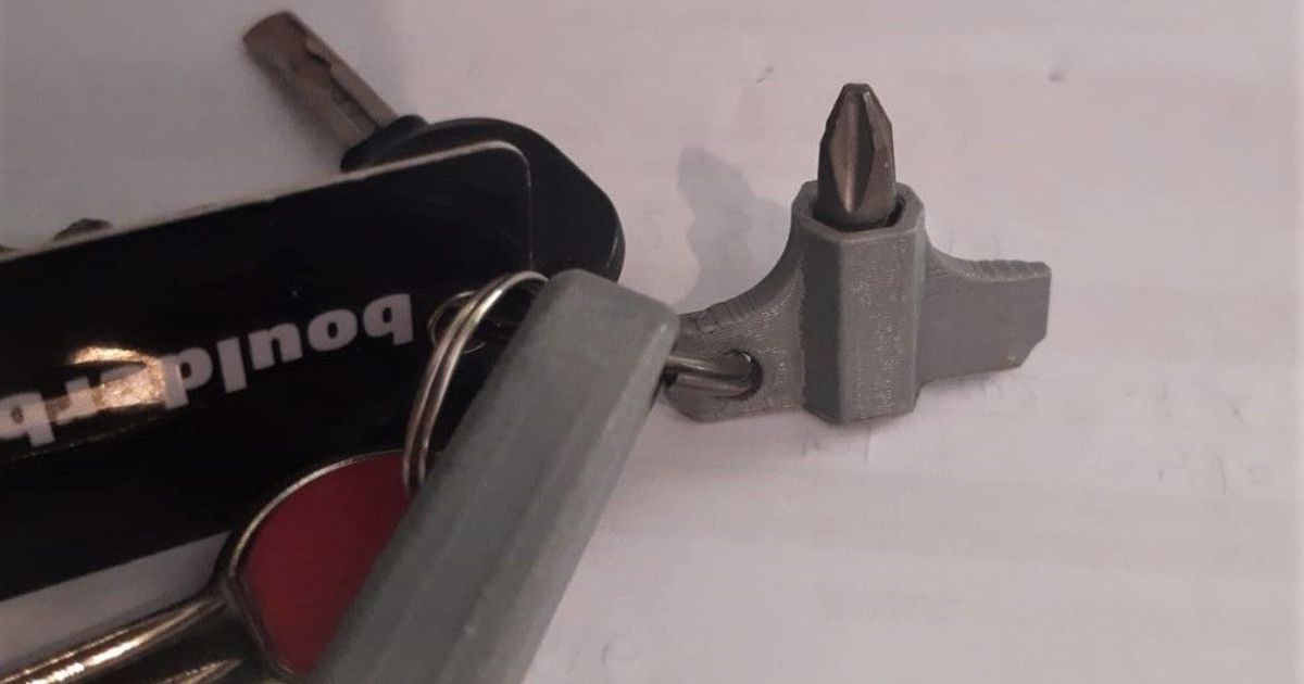 Minimalist Keychain bit driver par AMGD | Téléchargez gratuitement un ...