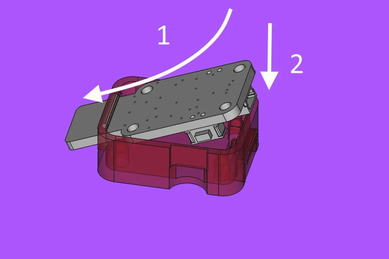 A microcontroller Keychain (with FREECAD file) by ManelTo | Download ...