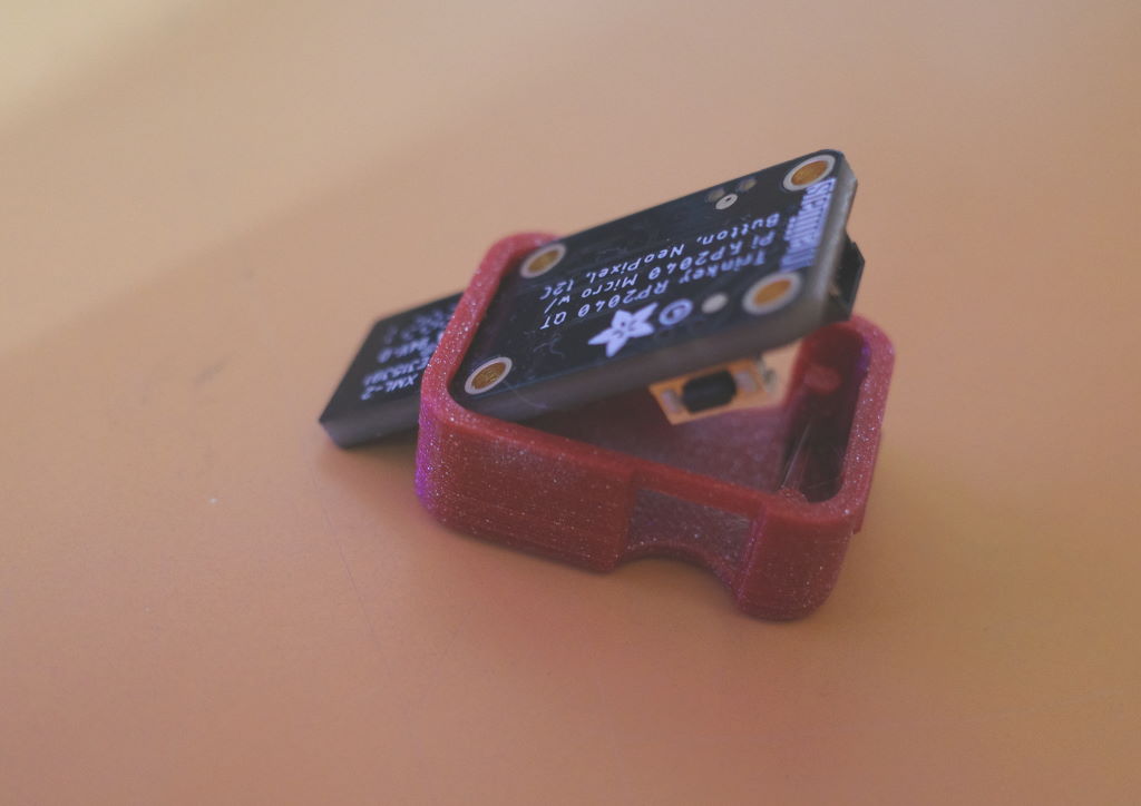 A microcontroller Keychain (with FREECAD file) by ManelTo | Download ...