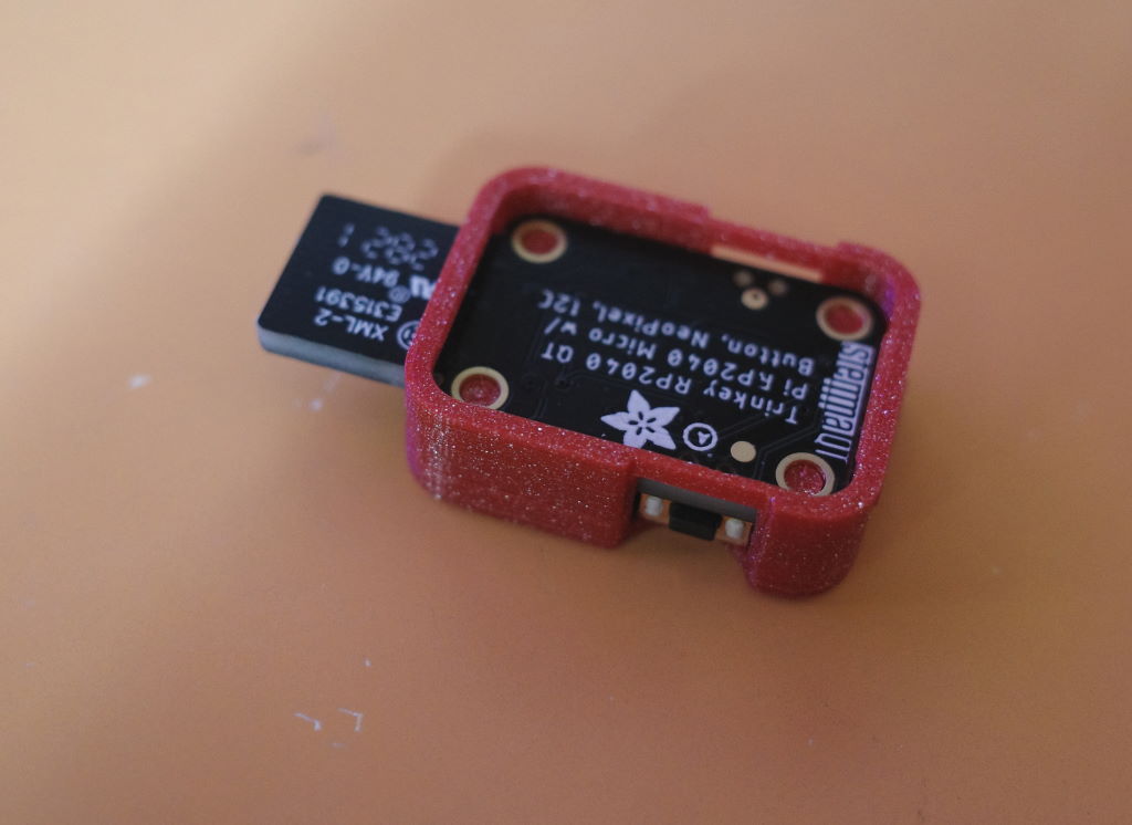 A microcontroller Keychain (with FREECAD file) by ManelTo | Download ...