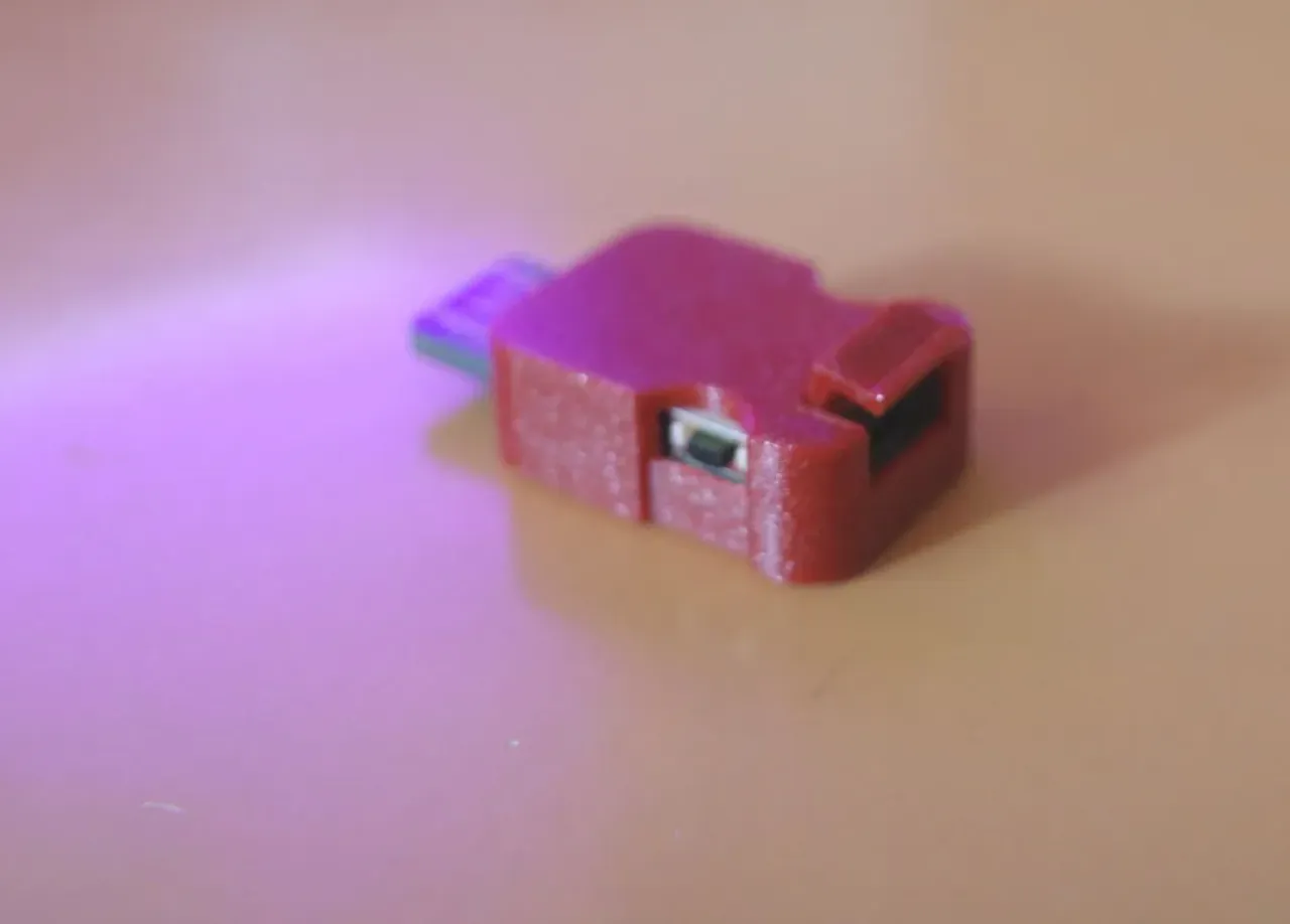 A microcontroller Keychain (with FREECAD file) by ManelTo | Download ...