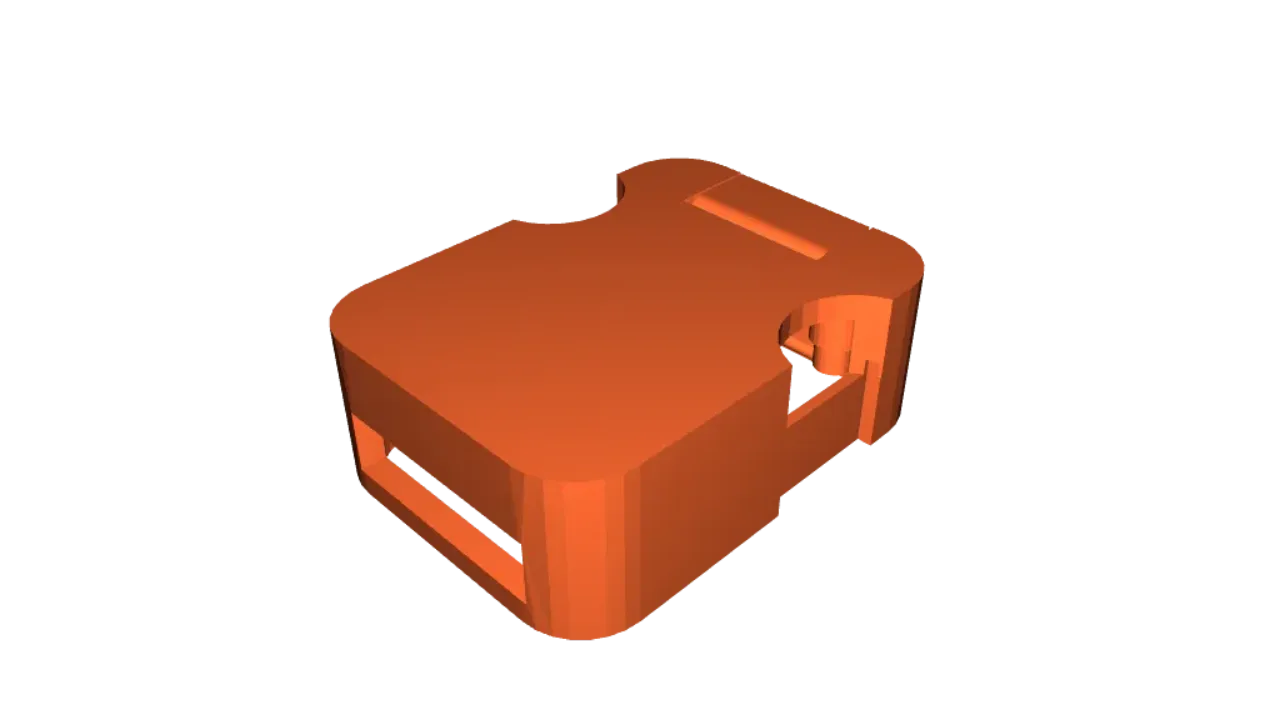 A microcontroller Keychain (with FREECAD file) by ManelTo | Download ...